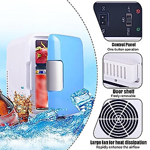 KALWEL,Small Refrigerator,Mini Fridge,Mini Refridgerator,Mini Fridge For Car,Mini Fridge For Bedroom,Family Car Dual Use,Suitable For Long-Distance Self-Driving, Camping, Outdoor Activities