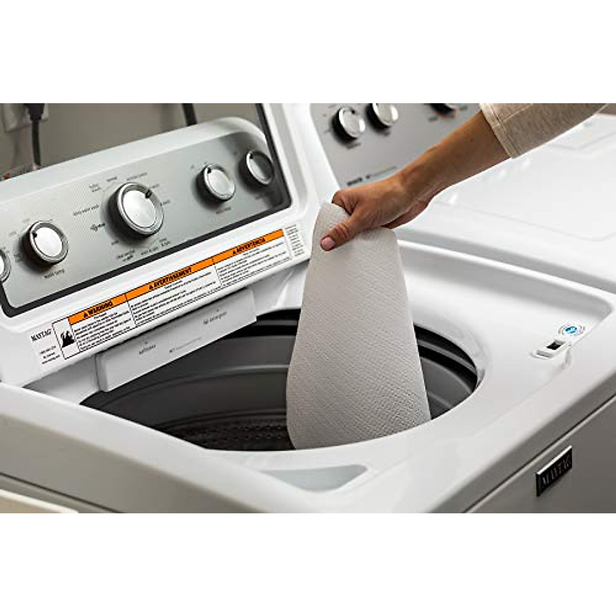 Easy Liner Under-the-Sink Liner, Non-Adhesive, White, 27 Inches x 4 Feet (280741)