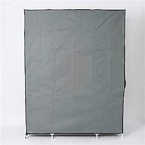AUTOKOLA Home 5-Layer 12-Compartment Non-Woven Fabric Wardrobe Portable Closet Gray (133x46x170cm) 3-7 Days Delivery