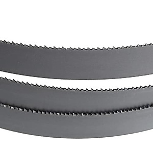 Imachinist S64121214SS 64-1/2" Long, 1/2" Wide, 0.025" Thick Bi-Metal Bandsaw Blades for Cutting Stainless Steel (14TPI)