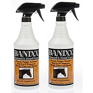 (2 Pack) Banixx Wound and Hoof Care 32-Ounces each