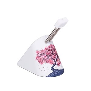 MouseOne Mouse Bungee for Gaming and Esports - Mouse Cable Holder for Drag-Free Gaming - Cherry Blossom Edition