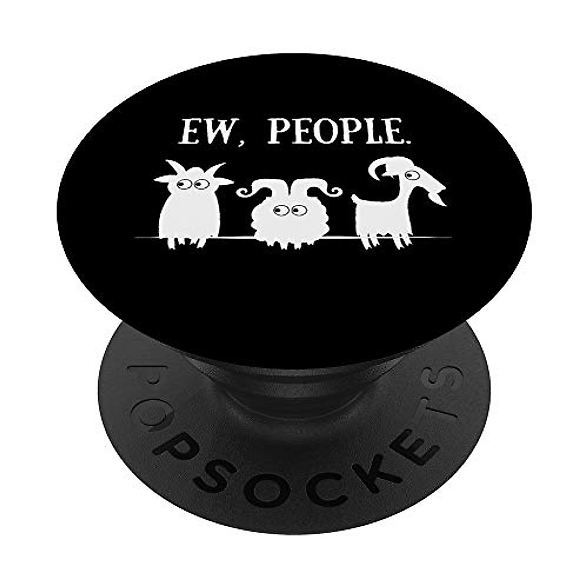 Goat Lovers for Introverts Ew People Goats PopSockets PopGrip: Swappable Grip for Phones & Tablets
