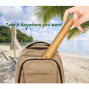 2 Pack Bamboo Toothbrush Case - Reusable Bamboo Toothbrush Holder Toothbrush Travel Case,Wooden Natural Eco Friendly Toothbrush Travel Cover