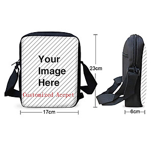 COEQINE Rock and Roll Human Skull Printed Crossbody Backpack Travel Multipurpose Daypacks Sling Backpack for Teen Boys Shoulder Bag