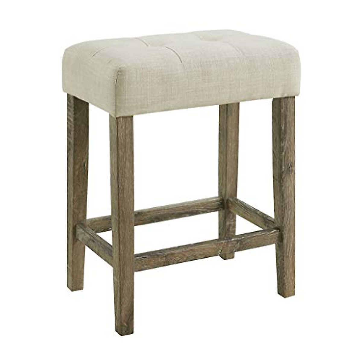 CAMBRIDGE Wyeth Dining 4-Piece Bar Set with Table and 3 Stools, Natural Rustic