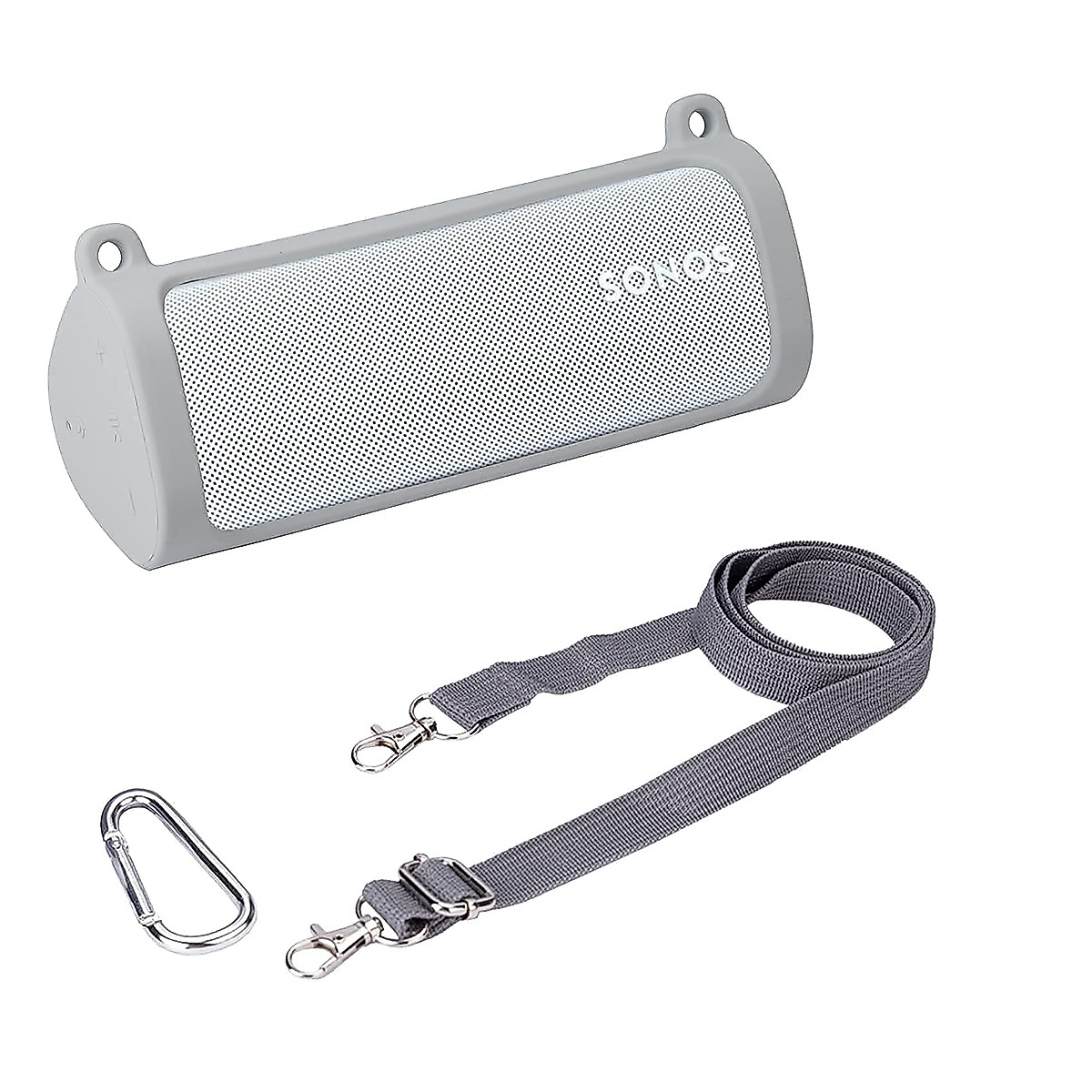 Khanka Hard Travel and Silicone Case Replacement for Sonos Roam Portable Smart Bluetooth Speaker