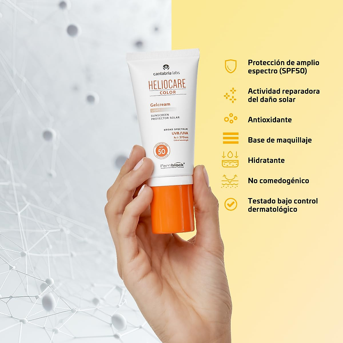 Heliocare Color Gelcream Light SPF 50 / 50 ml