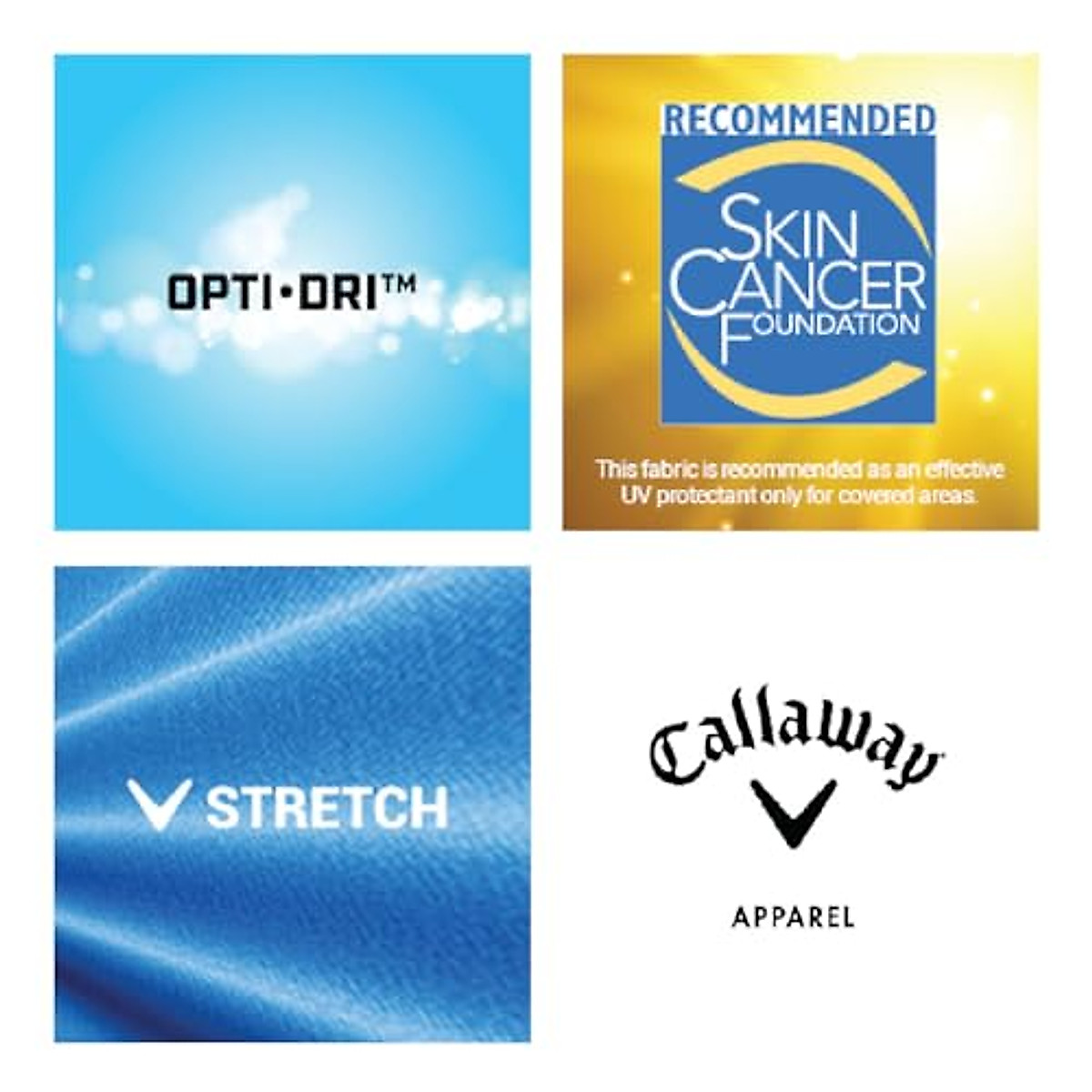 Callaway Men's Pro Spin Fine Line Short Sleeve Golf Shirt (Size X-Small-4X Big & Tall), Marina, X Large