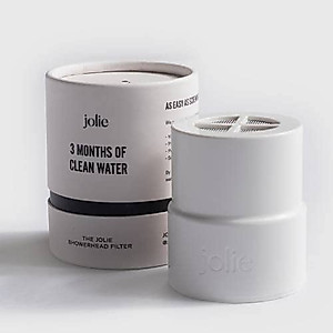 THE JOLIE REPLACEMENT FILTER FOR THE JOLIE FILTERED SHOWERHEAD- High Pressure Showerhead filter, Clinically Tested, Shower Filter Replacement For Healthier Hair & Skin