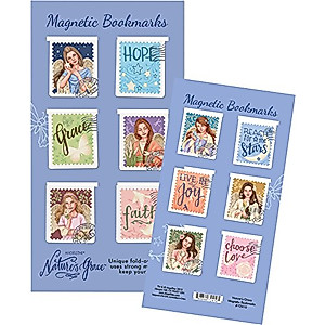 AngelStar Nature's Grace Decorative Magnetic Bookmarks (6 Pack)