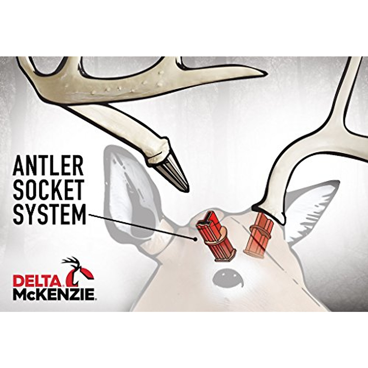 DELTA McKENZIE Baby Daddy 3D Deer Archery Target, Brown (51540)