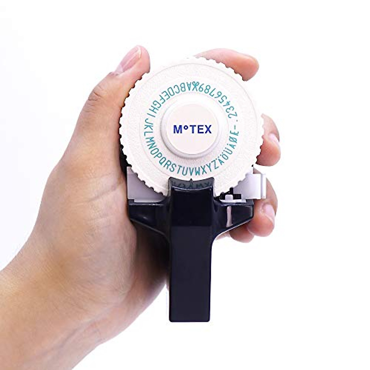 MoTEX Embossing Label Maker, Label Writer -E-101 (Black)