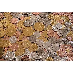 Customizable Wedding Unity Coins 24K Gold Plated with Case, Treasure Box, Arras Matrimoniales (Virgen)