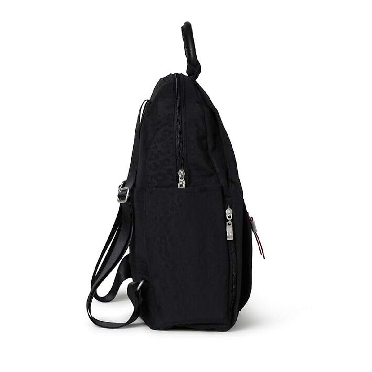 Baggallini Women's All Day Backpack, Black Cheetah Emboss, One Size…