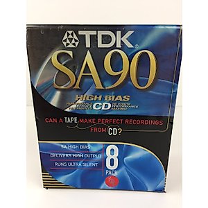 TDK SA90 8 PACK