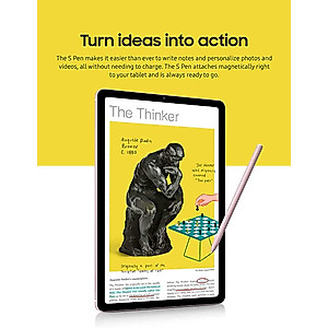 ULK Tab S6 Lite Pen Replacement S Pen for Samsung Galaxy Tab S6 Lite (EJ-PP610) Stylus Pen+TipsNibs(Chiffon Rose)