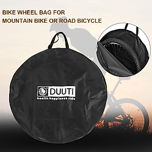 Wheel Carrying Bag, Nylon Mountain Road Bike Soft Storage Protective Carrier Wheel Bag (29inch)