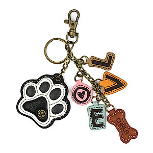 CHALA SWING Pack Smartphone Cross-Body Purse Purse Charm (Brown 619 Paw)