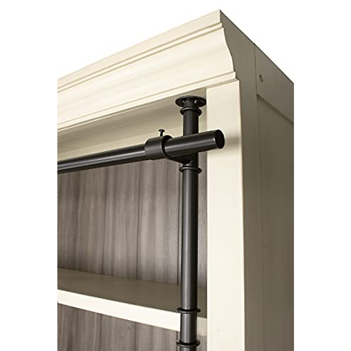 Martin Furniture Fully Assembled 8' Tall Bookcase, Aged Chateau White