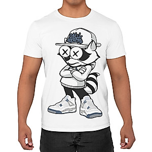 Jordan 3 Fire Red Matching T Shirt Men's Moon Man Tee, Tshirt to Match Jordan 3s Fire Red, Gift for Jordan 31