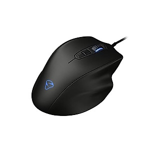 Mionix NAOS PRO Wired Gaming Mouse, 19K DPI Optical Sensor with 400 IPS, Kailh 80M Click Durability Micro-switches, 1K HZ Polling Rate, 7 Programmable Buttons, On-Board Memory for PC and MAC