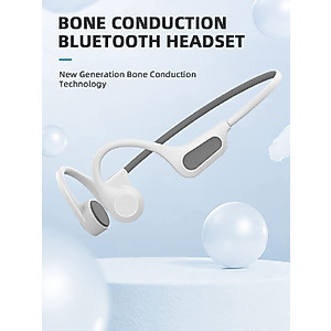 OCTANDRA Sense Bone Conduction Headphones Open Ear Bluetooth 5.3 Sports Gaming Earbuds IP56 Waterproof Headset with Mic 28g Wireless Earphones for Gym Running Workout PC TV & Phone (X7) (Black & Red)