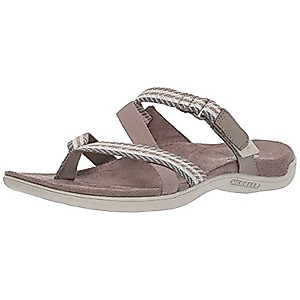 Merrell Women's District Mendi Thong Slipper, Brindle, 08.0 M US