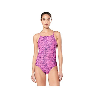 Speedo Women's Turnz Flashback One Piece Blush Pink D36
