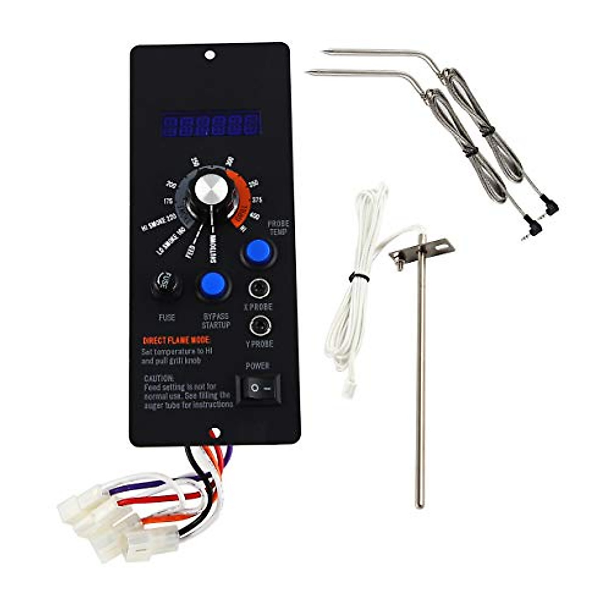 Digital Thermostat Kit Replacement for Camp Chef Wood Pellet with Dual Meat Probe