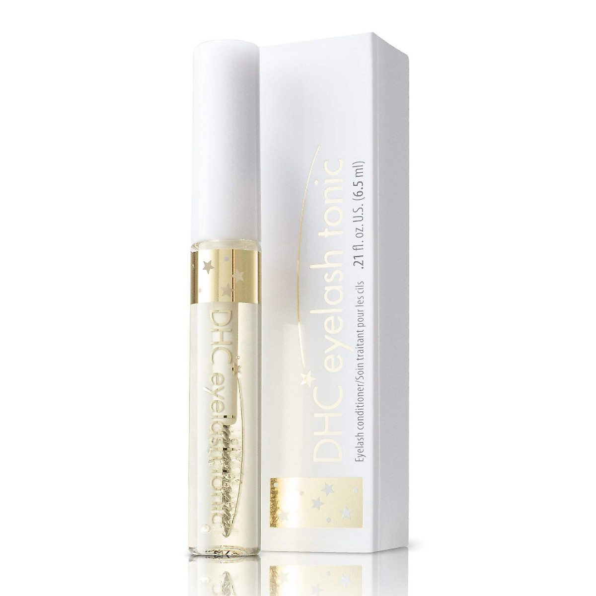 DHC Eyelash Tonic 2 pack, Strenghtening and Conditioning Eyelash Gel, Ideal for brittle lashes or post-extension care, 0.21 fl. oz.