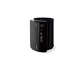 Omron Upper Arm Type Sphygmomanometer HEM-7600T-BKN (Black)【Japan Domestic Genuine Products】