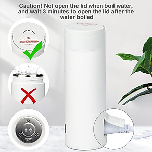 Travel electric kettle, 380ml Small Portable Electric Kettle with 4 Variable Temp Preset, 304 Stainless Steel Mini Electric Coffee Tea Kettle with Auto Shut Off & Boil Dry Protection Water Boiler