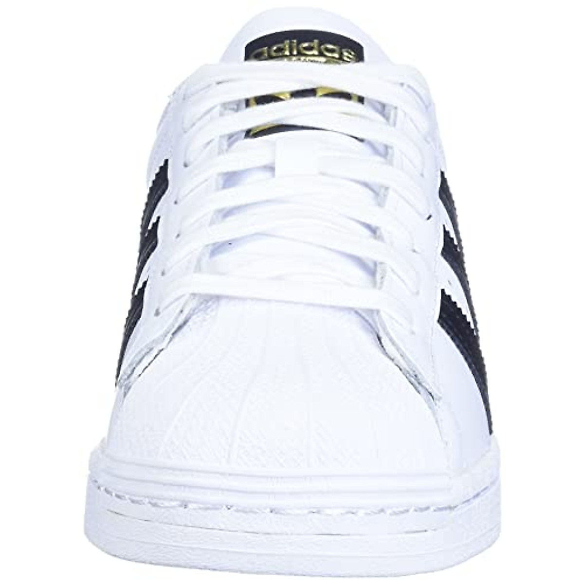 adidas Originals mens Superstar Sneaker, White/Black/White, 12 US