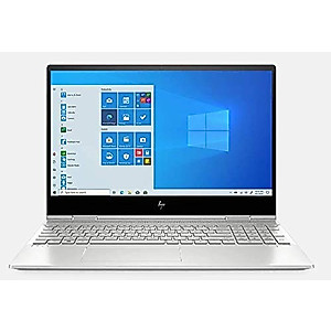 HP 2020 Newest Envy x360 Convertible 15.6-inch Full HD Touchscreen Laptop, 10th gen Intel Quad-Core i5-10210, 8GB DDR4 Memory, 512GB PCIe NVMe SSD, Webcam, Wi-Fi, Bluetooth, Windows 10 Home, Silver