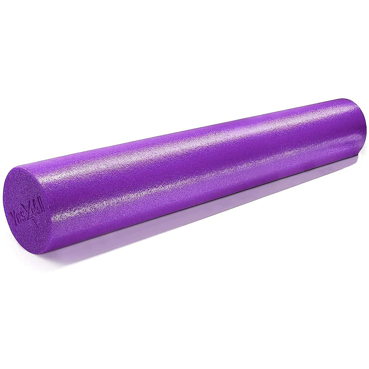 Yes4All Premium Soft-Density Round PE Foam Roller for Pilates, Yoga, Stretching, Balance & Core Exercises - 18 inch Purple