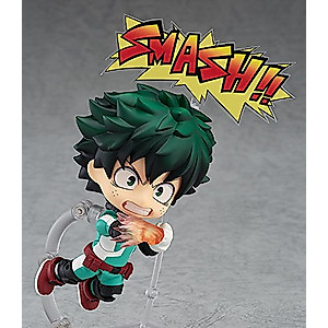 Good Smile Company My Hero Academia: Deku izuku midoriya Smash - Nendoroid Action Figure, Multicolor