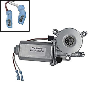 266149 RV Power Awning Motor Replacement Universal Motor 12-Volt DC 75-RPM Compatible with Solera Power Awnings Including Flat, Pitched and Short Assemblies