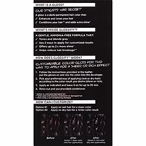 Schwarzkopf Glossify Customizable Color Gloss, Ash Brown