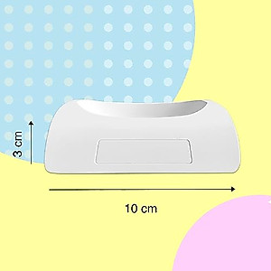 SUPVAN E10 Stand Label Maker Base Accessories Compatible E10 Labeler Machine Pedestal White