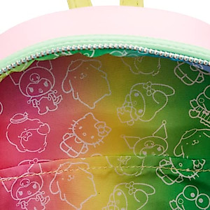 Loungefly Sanrio Hello Kitty and Friends Color Block Womens Double Strap Shoulder Bag Purse