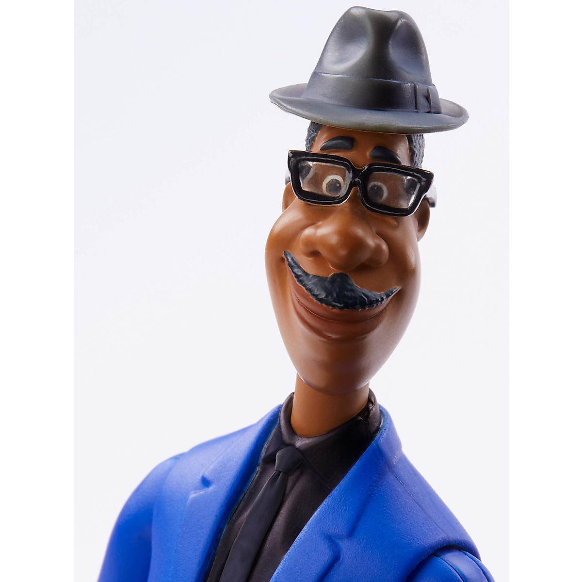 Mattel Pixar Disney Soul Joe Gardner Action Figure 8-in Tall Movie Character Toy with 2-in 22 Figure, Highly Posable with Authentic Look, Gift Fans & Collectors