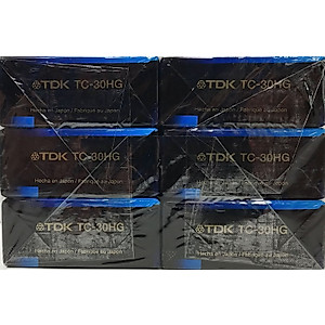 TDK 30 Minute Vhs-c Hg Ulitimate 214777 Ep Sp