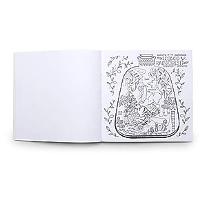 The Wondrous Workings of Science and Nature Coloring Book: 40 Line Drawings to Color