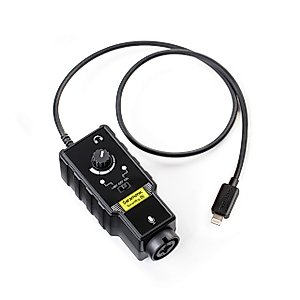 Saramonic XLR Microphone & 6.35mm Guitar Audio Adapter with Lightning Output Connector Professional Video Microphone (SMARTRIGDI)