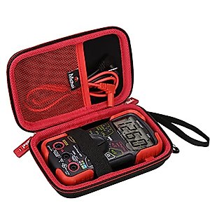 Mchoi Hard Portable Case Fits for INNOVA 3320/3340 Digital Multimeter, Case Only Black