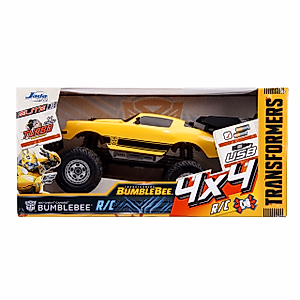 Jada Toys Transformers Bumblebee 1977 Chevy Camaro Elite Off Road 4x4 RC , Yellow