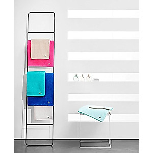 Lacoste Legend Bath Towel, Supima Cotton, 650 GSM, 30"x54", White