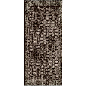 SAFAVIEH Palm Beach Collection 2' x 3' Silver PAB359D Sisal Accent Rug