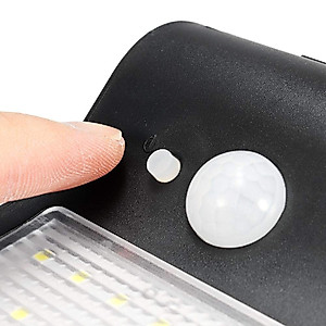 36 LED 3pcs Solar Powered PIR Motion Sensor Waterproof Street Light Wall Lamp for Outdoor Garden Solar Lights